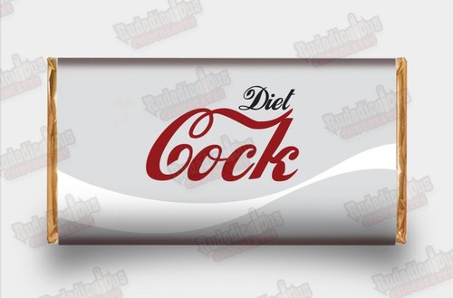 Rude Novelty Chocolate Bar Wrapper Funny Gift Present Birthday ...