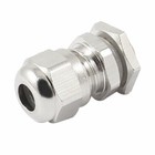 Cable fitting M8x1mm cable fitting 2mm-5mm counter nut metal- | eBay