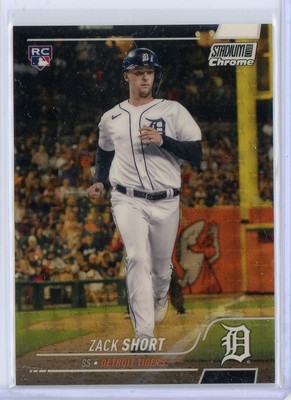 2022 TOPPS STADIUM CLUB CHROME ZACK SHORT SUPERFRACTOR ROOKIE 1/1 WOW ...