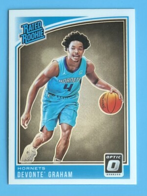 2018-19 Donruss Optic Devonte' Graham Rated Rookie #189 Charlotte ...