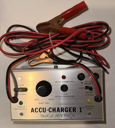 ACCU Charger Peak Detector RC Car NEW Vintage | eBay