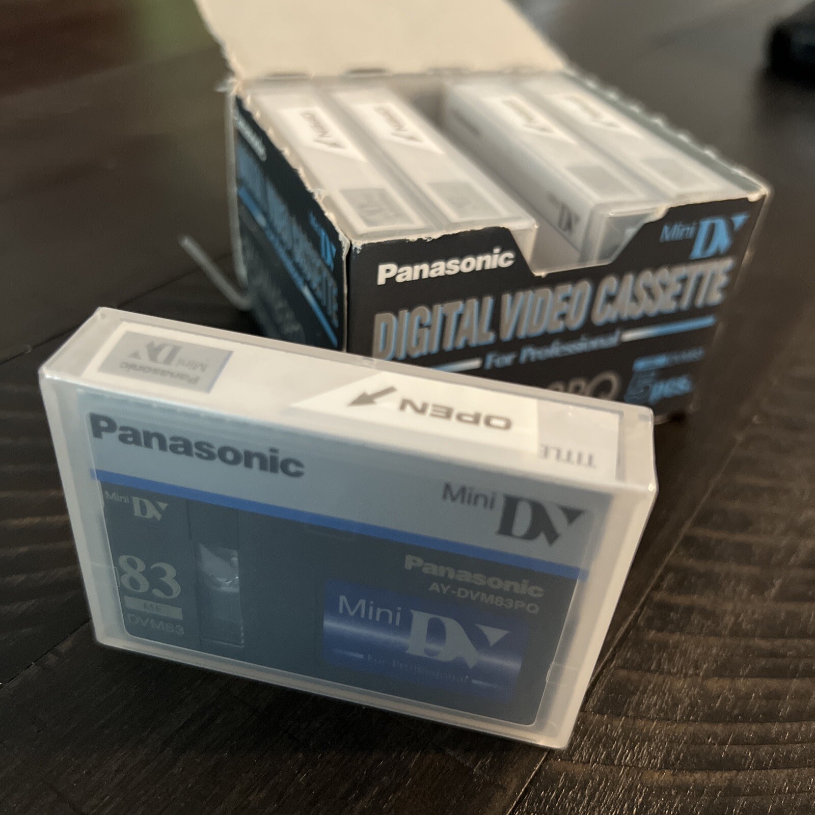 Panasonic - AY-DVM83PQ - Digital Video Cassette - Mini DV - Box of 5 | eBay