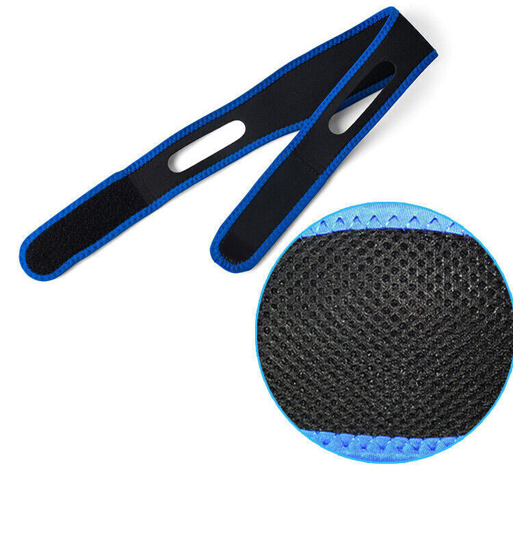 1X /2X /5X Snore Stop Belt Anti Snoring Cpap Chin Strap Sleep Apnea Jaw ...