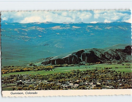 Postcard Gunnison Colorado USA | eBay