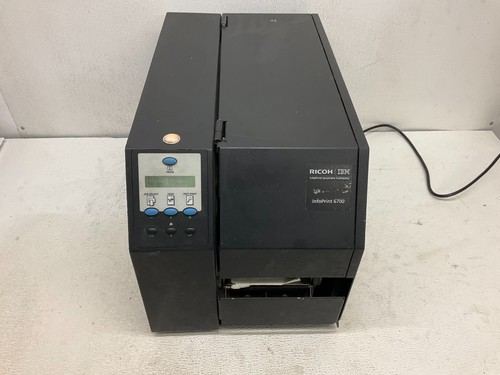 IBM 5504-R40 Thermal Label Printer InfoPrint 6700 100-240 VAC 5504R40 ...