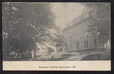 1907 POSTCARD FACTORYVILLE PA/PENNSYLVANIA KEYSTONE SCHOOL ACADEMY ...