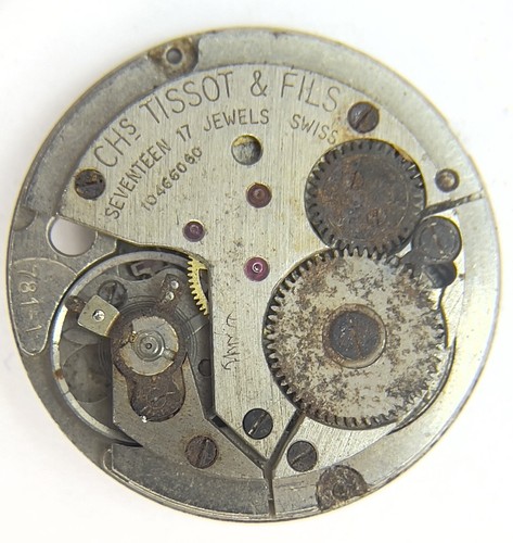 Movement TISSOT 781-1 For Ccl Replacement Axle Of Steering Wheel Well ...