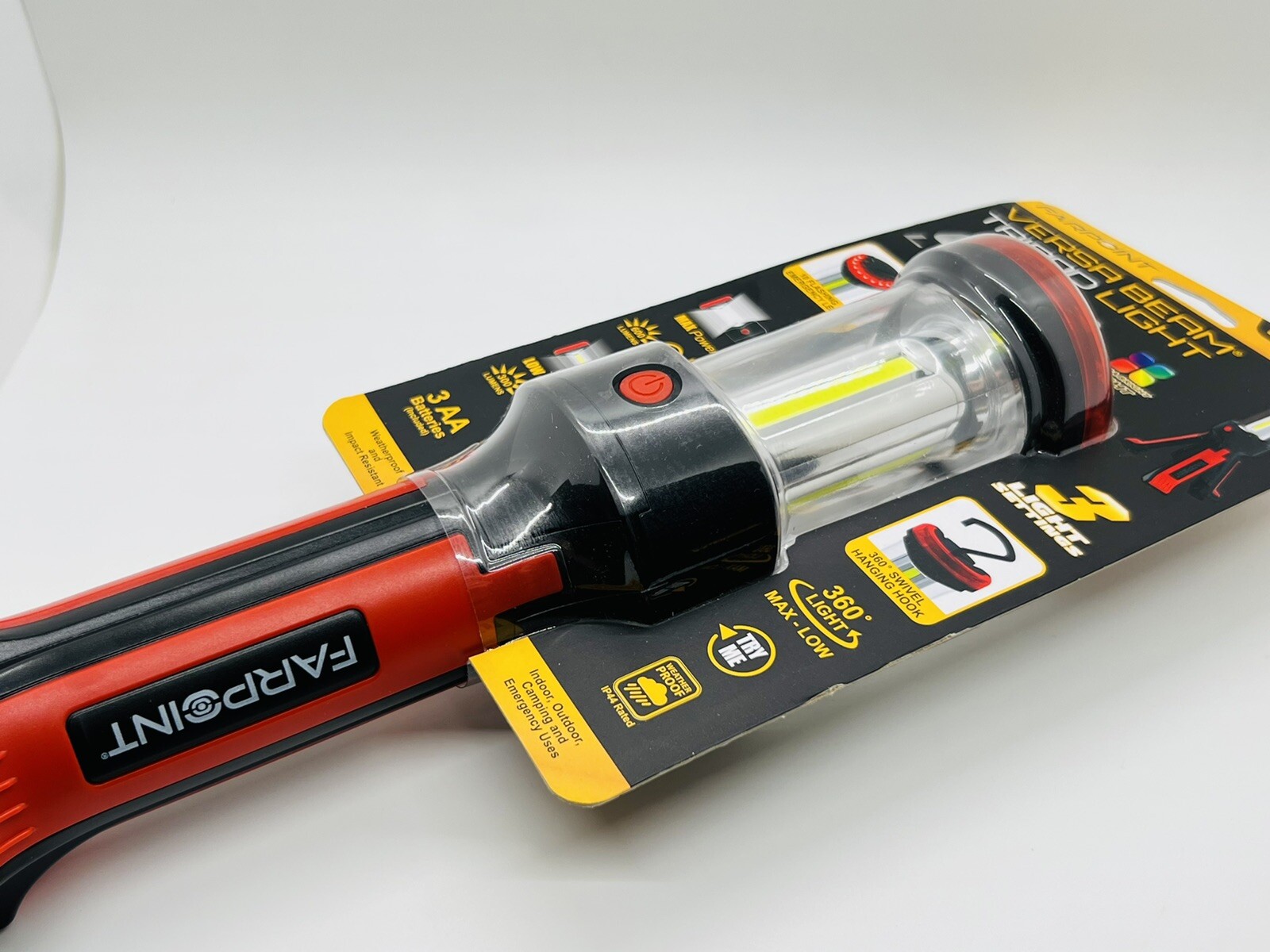 Versa Beam Tripod Light LED 600 Lumens 3 Light Settings Weatherproof ...