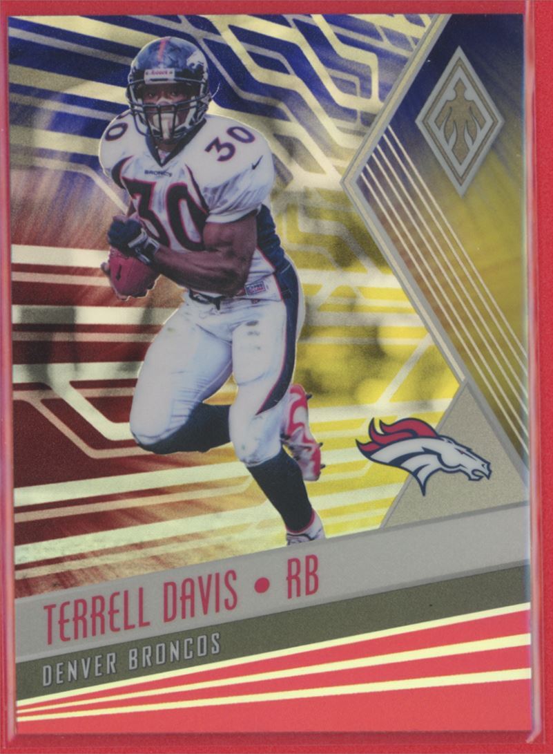 2017 PANINI PHOENIX COLOR BURST #94 TERRELL DAVIS | eBay