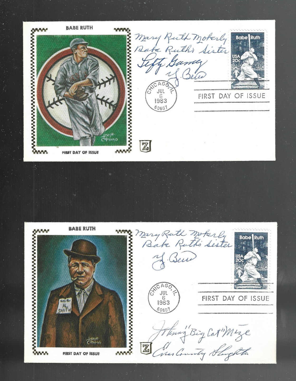 Babe Ruth Autographed Memorabilia | Signed Photo, Jersey, Collectibles ...