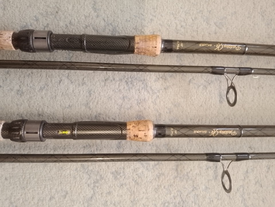 Catfishing rods. Fox predator xs silure 12ft Catfish rods x2 Carp/Pike ...