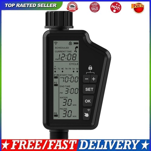 WiFi Irrigation Sprinkler Controller APP Remote Control for Outdoor ...