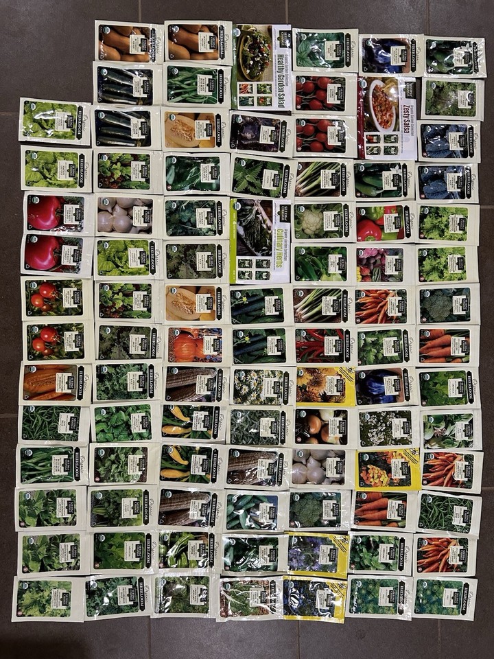 Lot 102 : Seeds of change. All you need garden mix Lot Of 102 Seeds ...