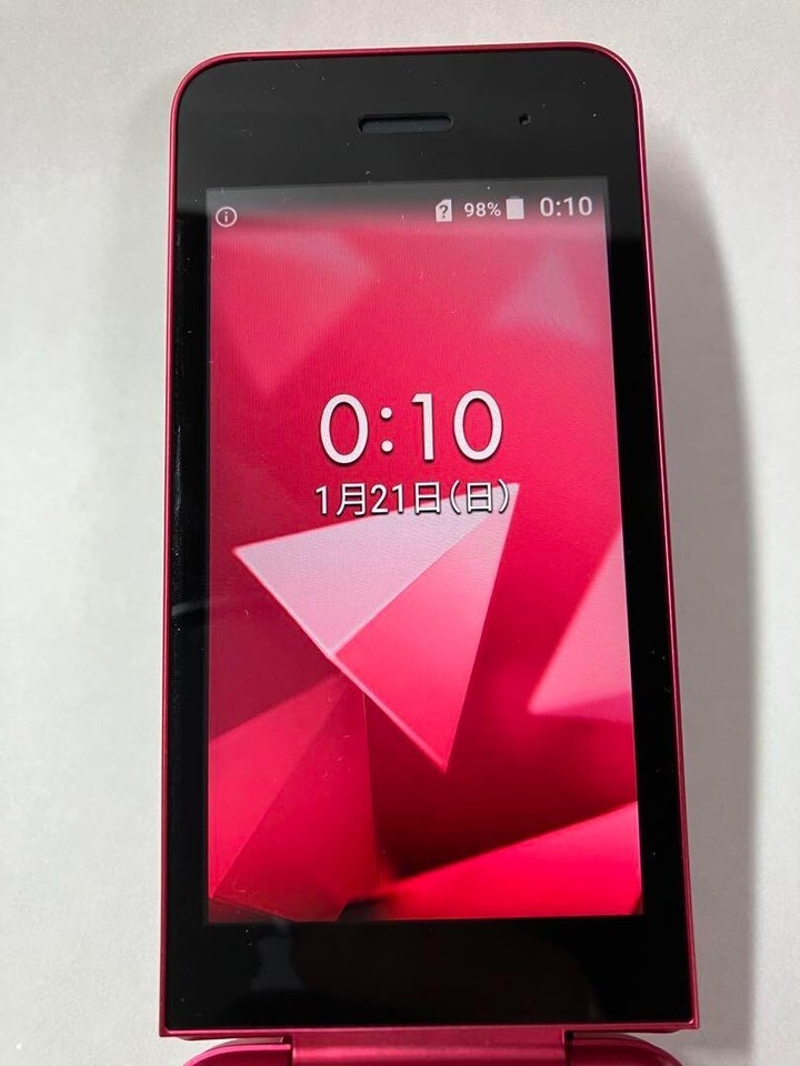 KYOCERA KY-42C DIGNO KEITAI Red ANDROID FLIP PHONE UNLOCKED docomo ...