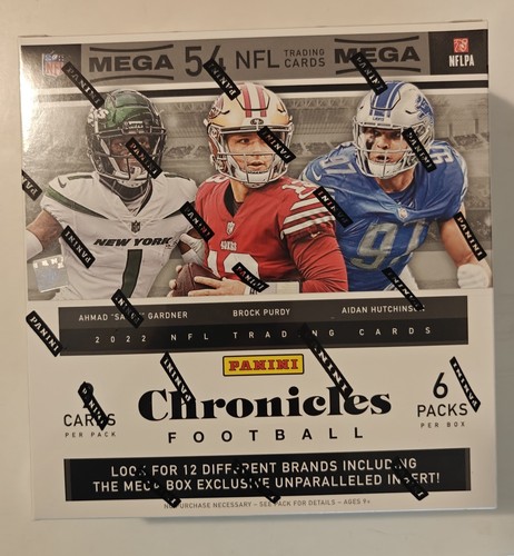 2022 Panini Chronicles NFL Football Mega Box Walmart New Factory Sealed ...