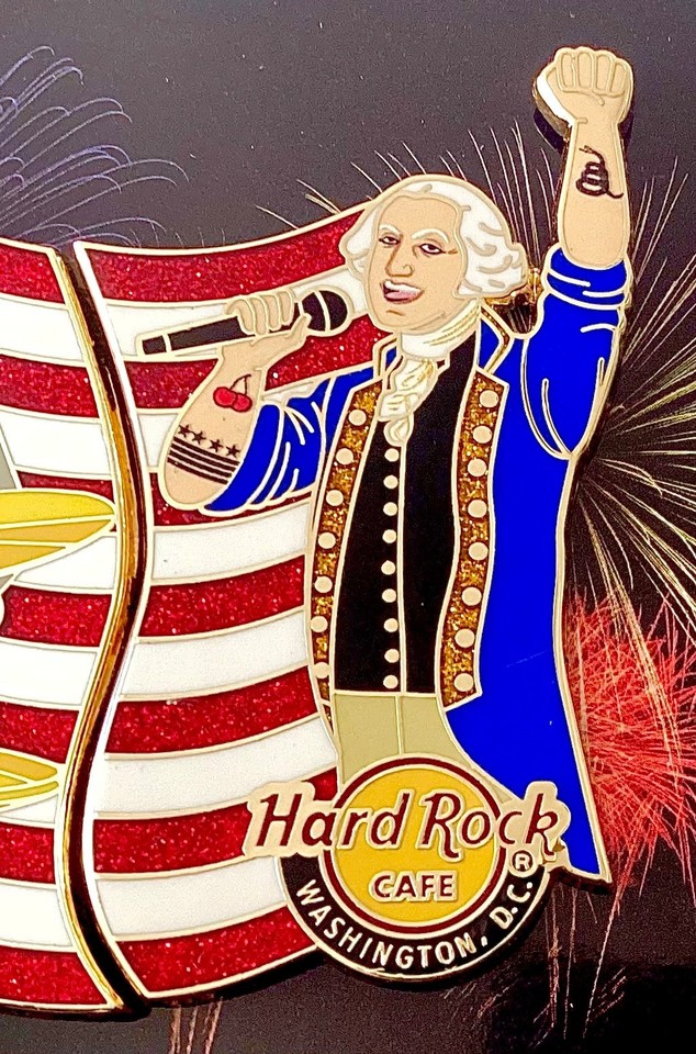 2026 HARD ROCK CAFE WASHINGTON DC 250 YEARS COMMEMORATIVE 3 PIN PUZZLE ...