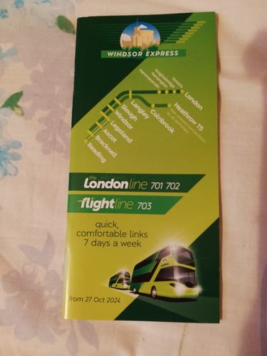 Bus Timetables Windsor Express Book, Blue Star ROUTE 21/22. Reading ...