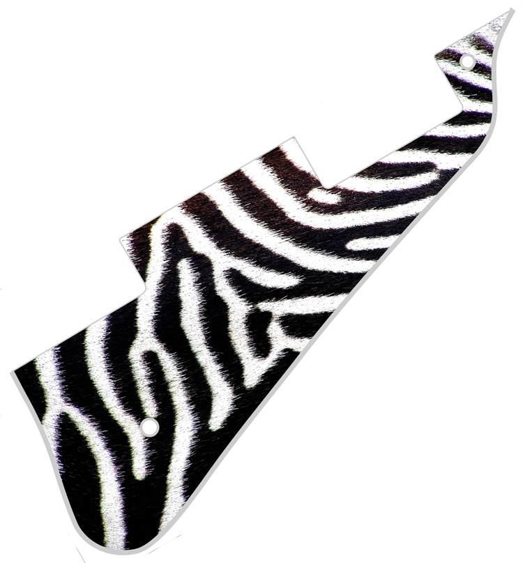 Pickguard Pick Guard Compatible with Gibson Les Paul Guitar Zebra | eBay