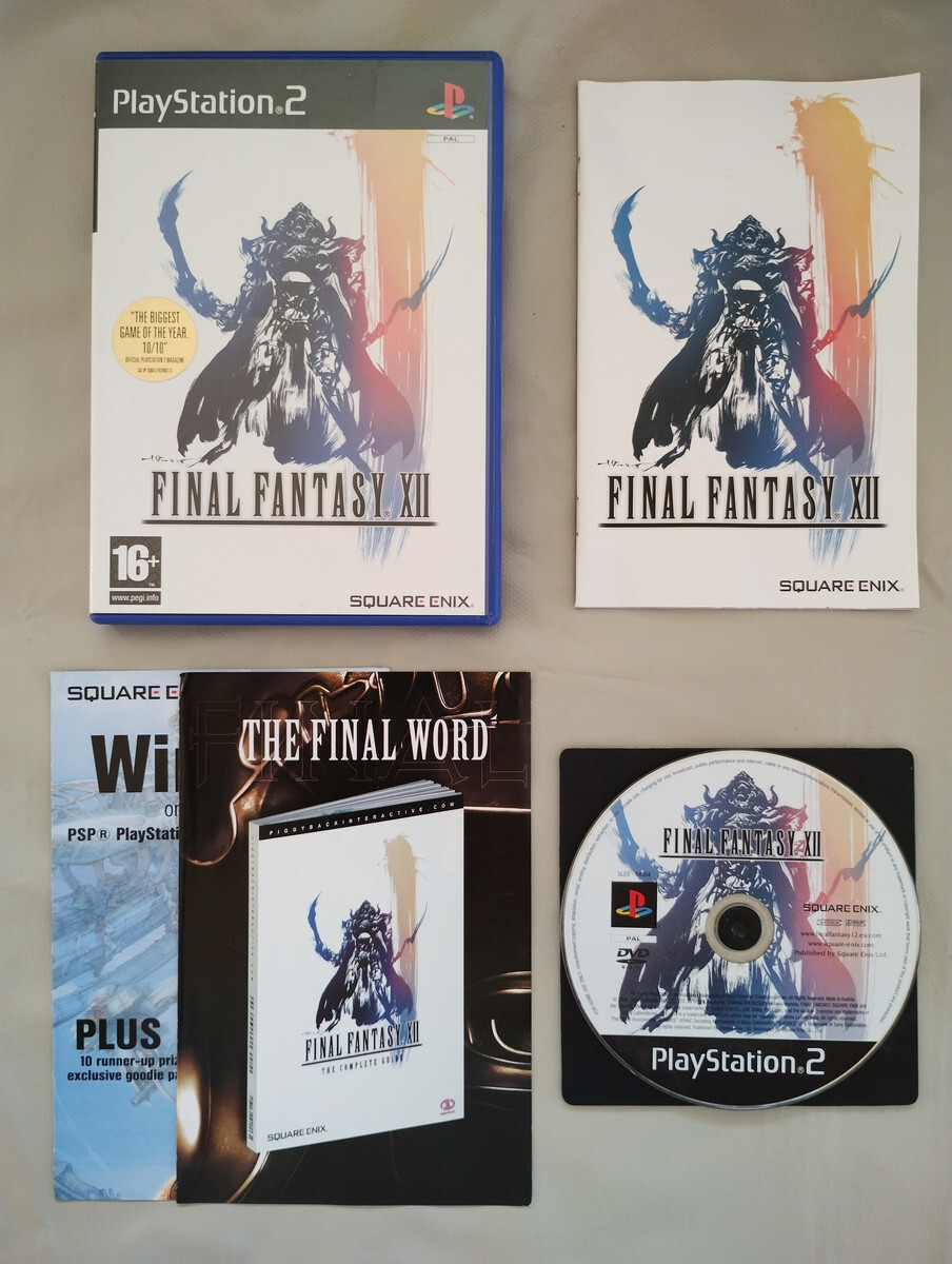 Final Fantasy XII PlayStation 2 PAL - Prix - Photo - Présentation