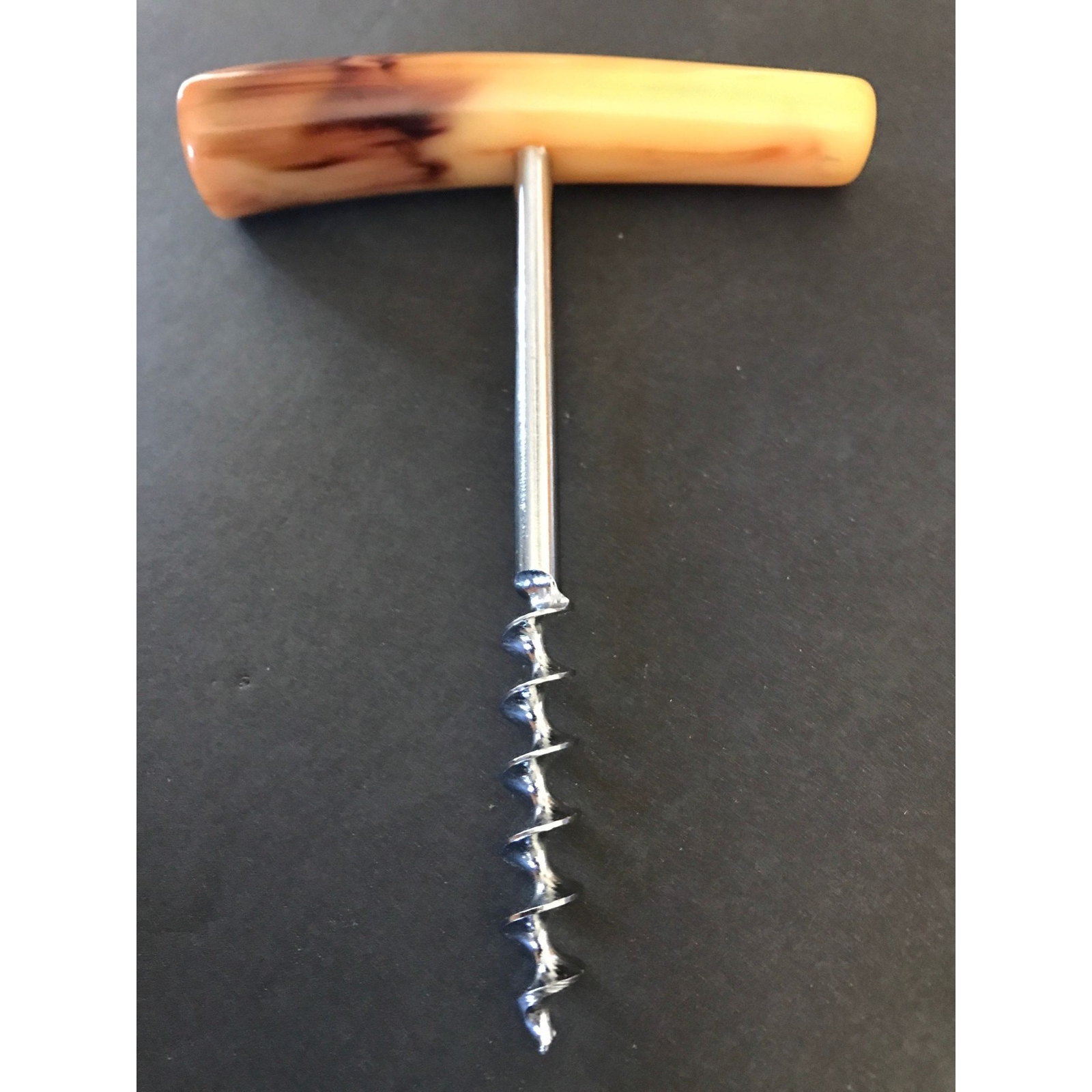 Vintage Polished Bone Handle Corkscrew | eBay