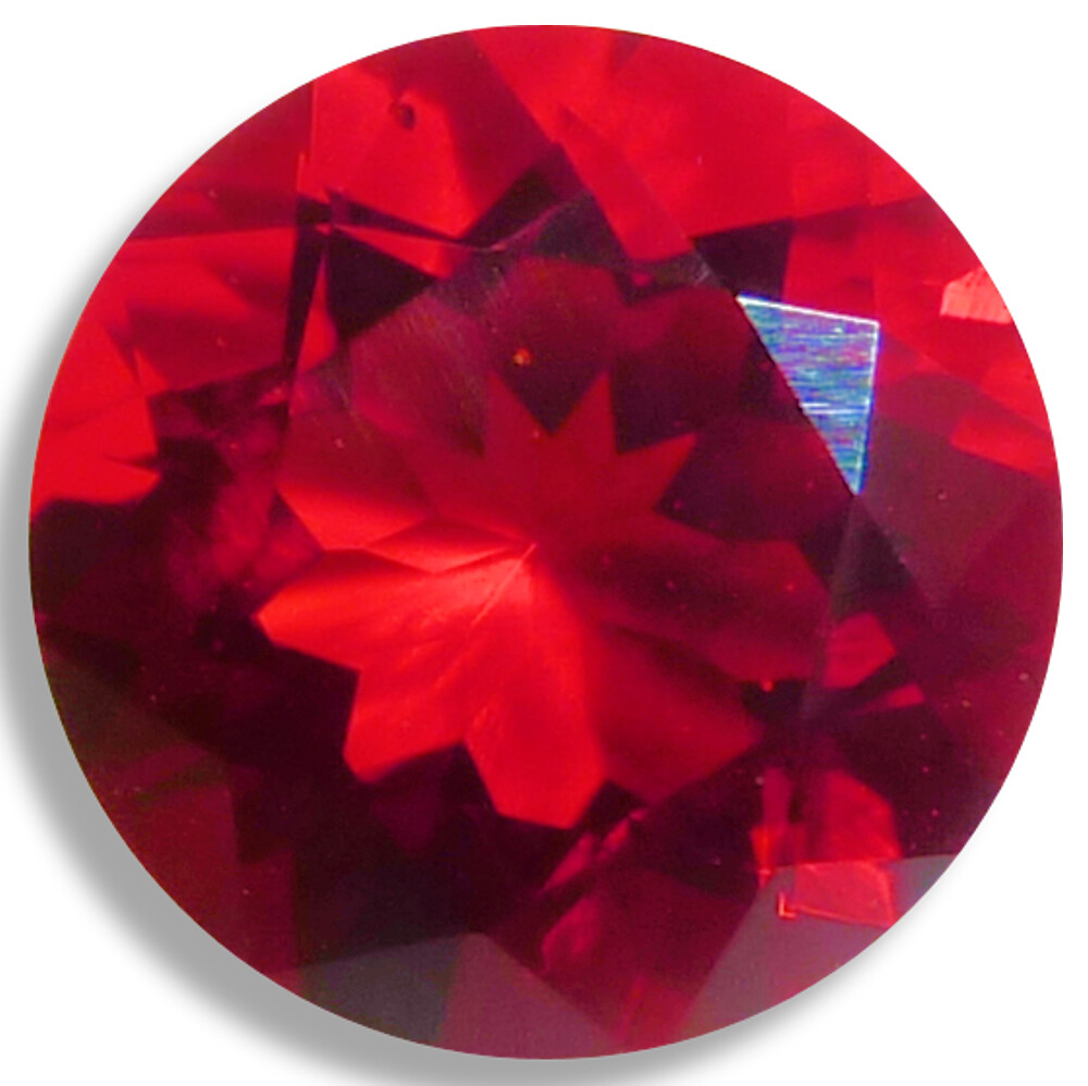 Lab Created Helenite Round Emerald Green,Red,Teal Faceted Gemstones ...