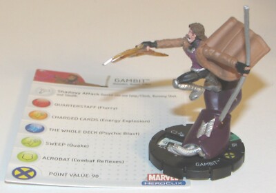GAMBIT 032 Mutations and Monsters Marvel HeroClix | eBay