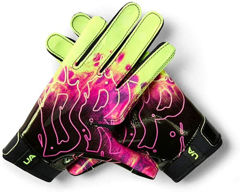 Austin Mall Youth Under Armour UA F7 Football Receiver Gloves Drip ...