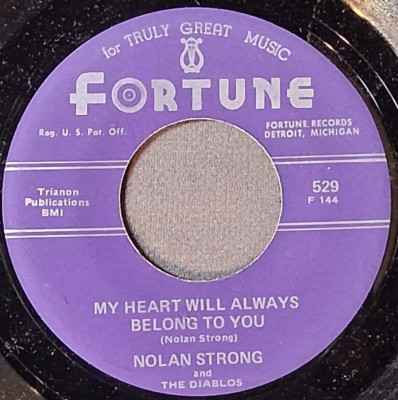 NOLAN STRONG & DIABLOS My Heart Will Always Belong To You FORTUNE 529 M ...