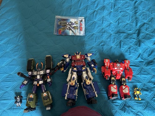 Fans Hobby Third Party Armada Optimus, Overload, Megatron Lot Complete ...