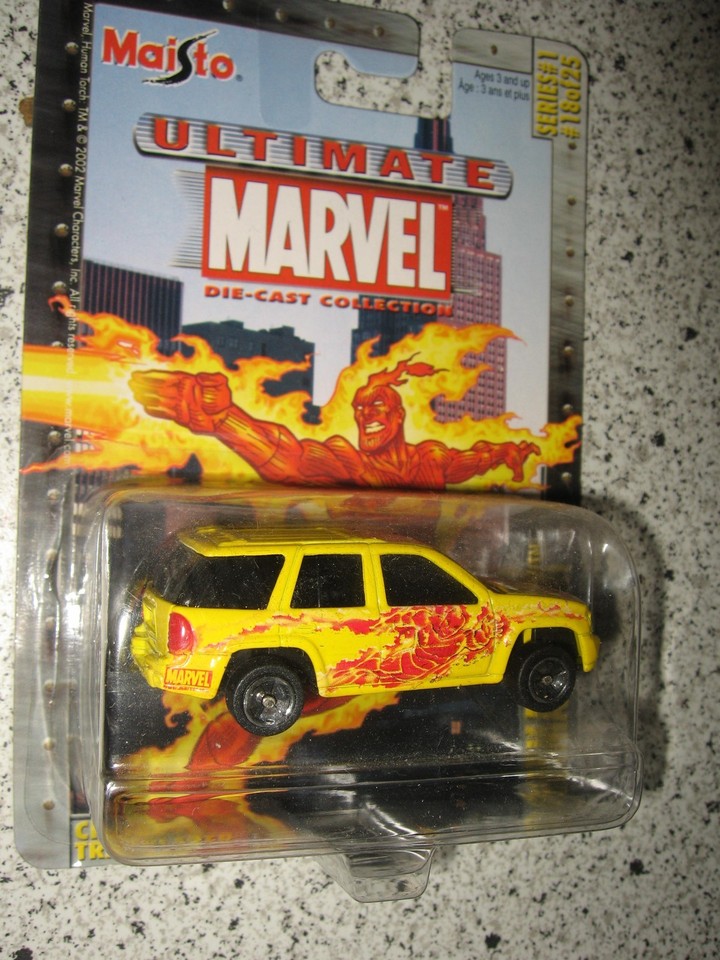 Marvel Superhero Miniature Comic Book Die-Cast Car Collection Lot ...
