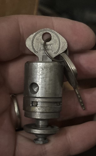 Original NOS 1933 1934 1935 Ford Hurd Tire Lock Cylinder (2) Original ...