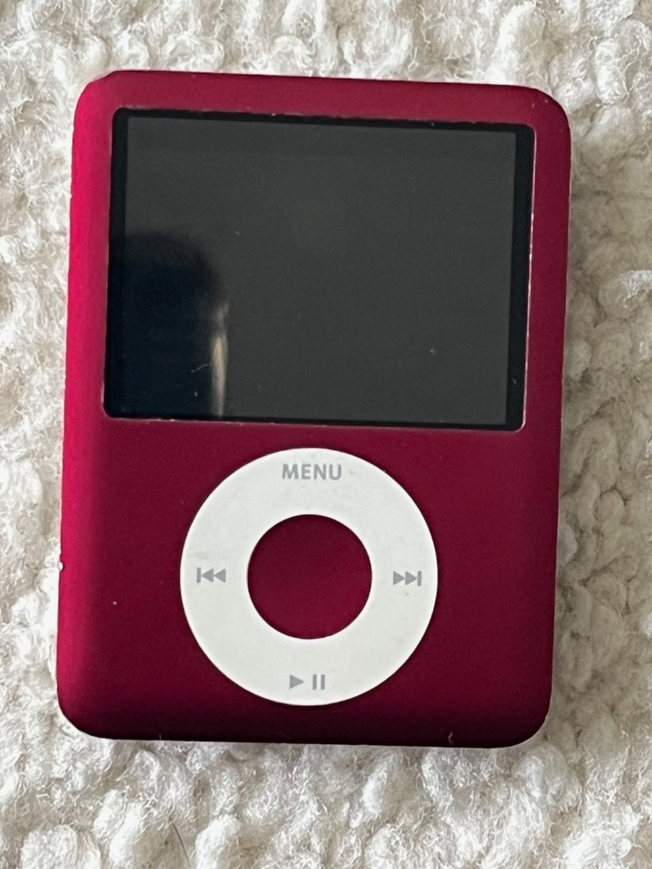 Apple iPod Nano 3rd Generation 8GB PB257LL - Red | eBay
