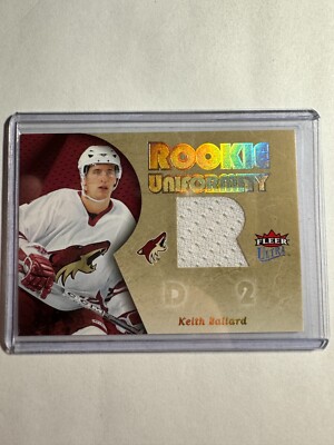 K172,067 - 2005-06 Ultra Rookie Uniformity Jerseys #RUKB Keith Ballard ...