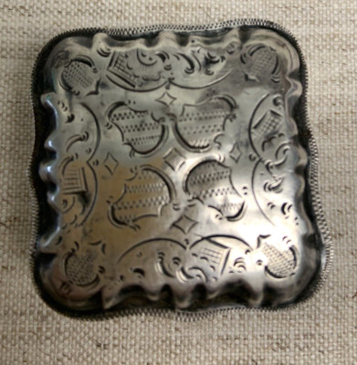 Boxes - Silver Snuff Box Hallmarks