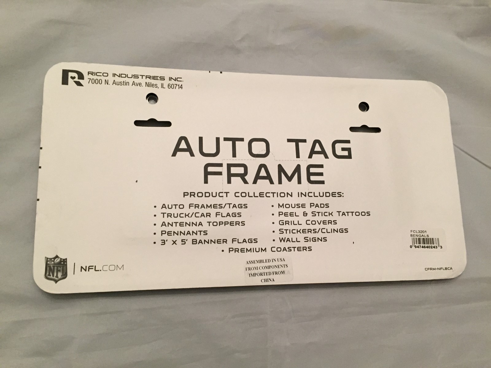 Cincinnati Bengals License Plate Cover . NFL Ohio | eBay