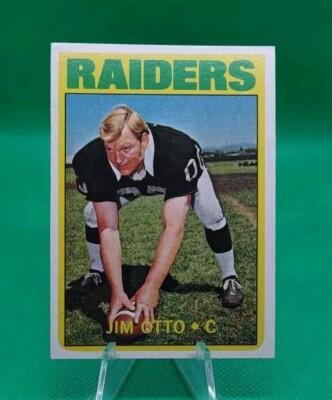 1972 Topps Jim Otto Oakland Raiders | eBay