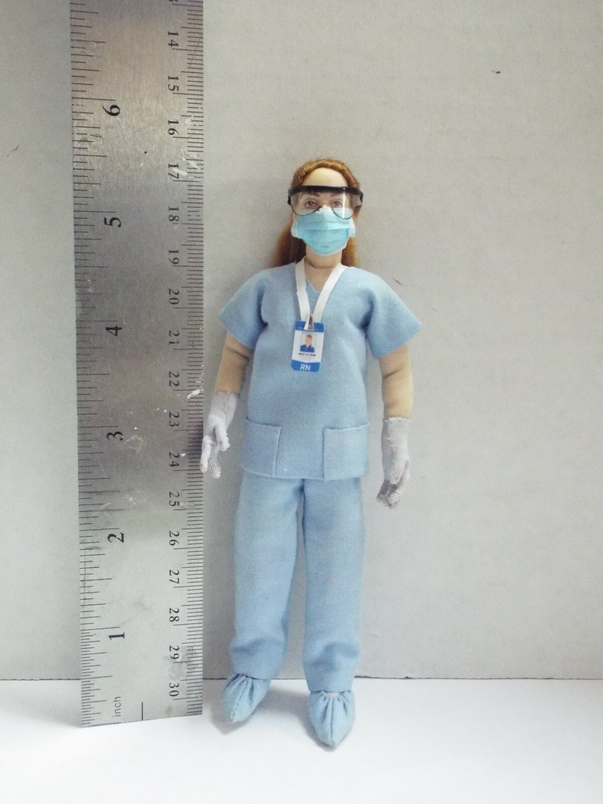 Dollhouse miniature handcrafted Medical Hospital DOLL figure 1/12th ...