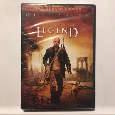 I Am Legend SEALED DVD Full Screen Edition Will Smith, New Seal ...