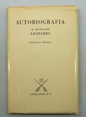 Autobiografia Monaldo Leopardi | eBay