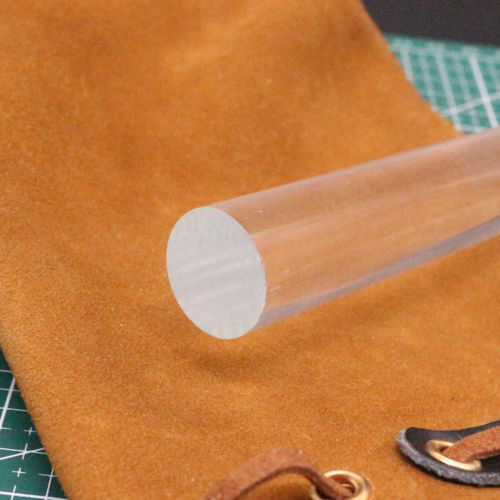 1PC Clearn Acrylic Rod Perspex PMMA Round Bar Diameter 2cm Length 20cm ...