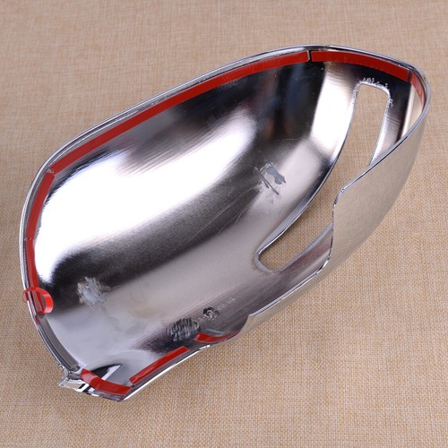 Pair Chrome Rearview Mirror Cover Caps Fit For Mitsubishi Outlander ...