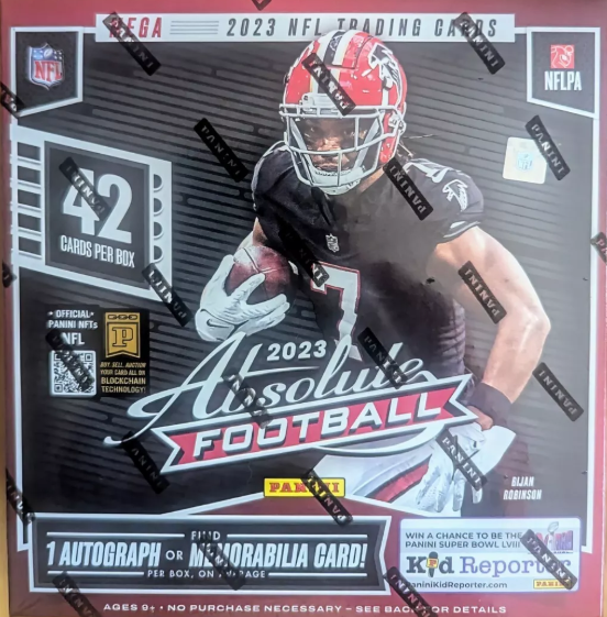 🏈 2023 Panini NFL Absolute Football Trading Card Mega Box - Factory ...