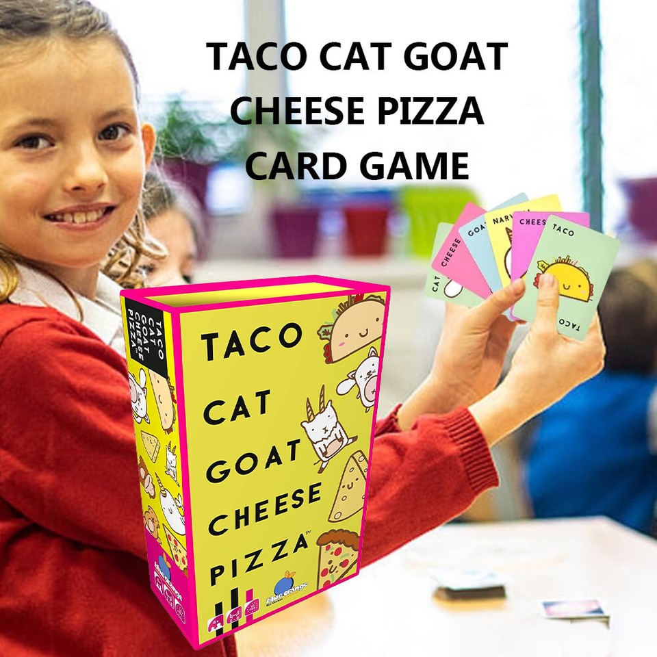 Taco Cat Goat Cheese Pizza | Card Game| Ages 8+ | 3-8 Players | NEW UK ...