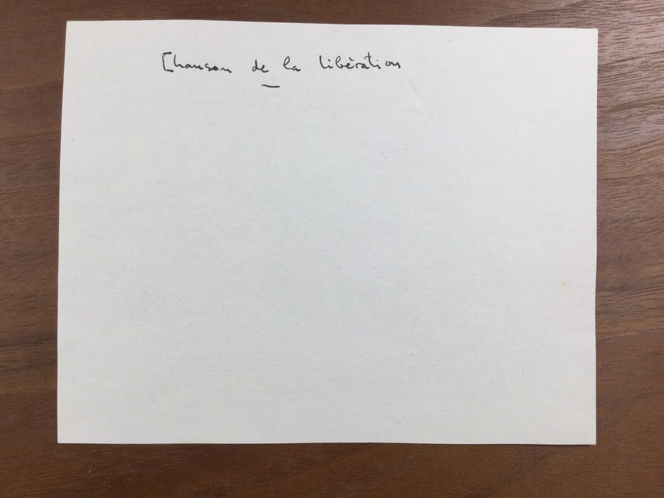 Chanson de La Libération 1944 Les Mémoires d’Adolf Vichy Laval ...