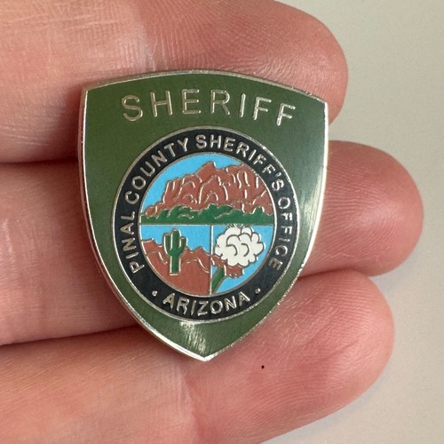 Pinal County Sheriff’s Office Arizona Law Enforcement Shield Pin Badge ...