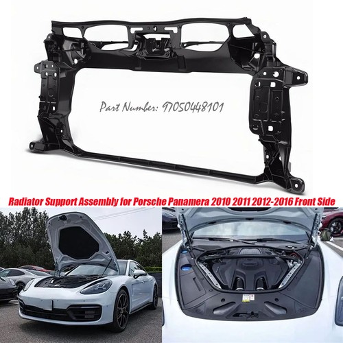 Radiator Support Assembly Fits Front Side 2010-2016 Porsche Panamera ...