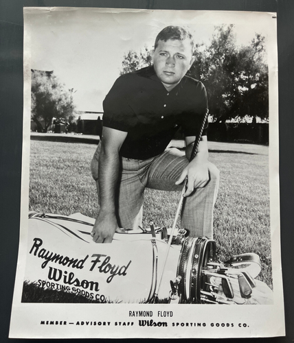 1960's RAYMOND FLOYD WILSON ADVISORY STAFF PRESS PHOTO WOMEN GOLFERS ...
