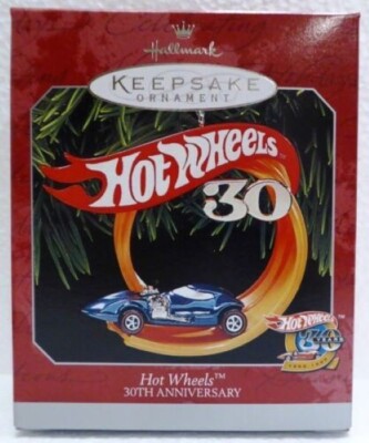 1998 HALLMARK HOT WHEELS 30th ANNIVERSARY Keepsake Ornament-New | eBay