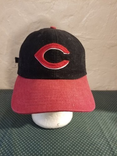 Cincinnati Reds Cap MLB Baseball Hat Red Black Adjustable Cooperstown ...