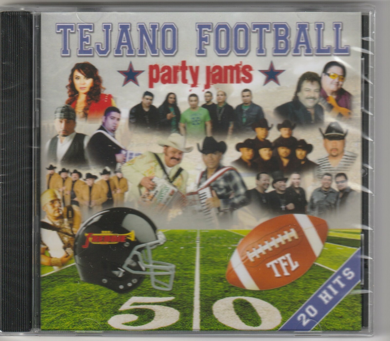*Tejano CD-Football Party Jams" -20 Hits- Various Artists-*Tejano CD ...